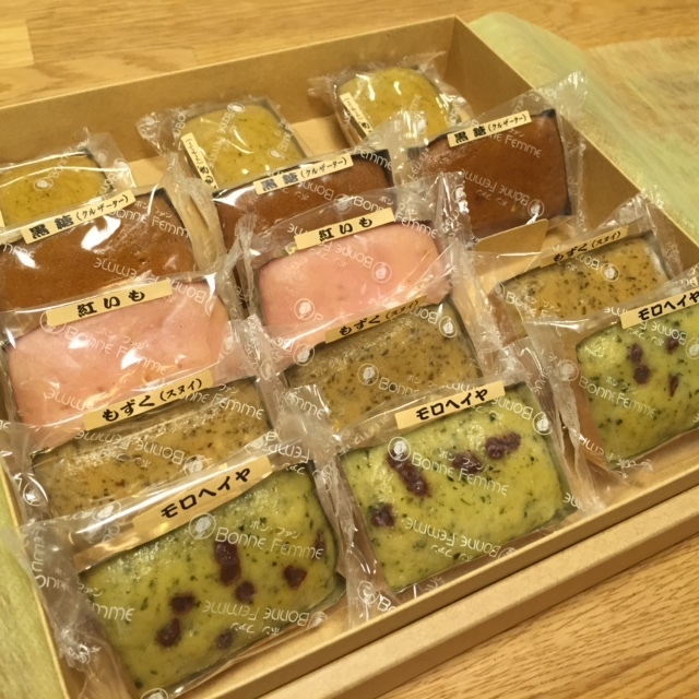 もずくだって、モロヘイヤだって美味しい焼き菓子になる＠沖縄ボンファン: テッド大好き テッドに憧れる テディクンブログ